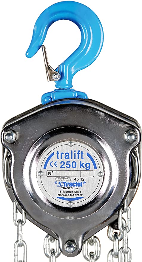 Tralift 1/4-Ton Tool Box Chain Hoist - TorqHoist